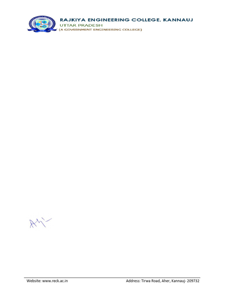 Training Letter 2020 - Mushir Ahamad | PDF