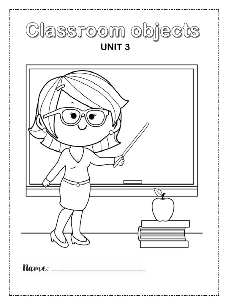 Unit 3 Classroom Objects | PDF
