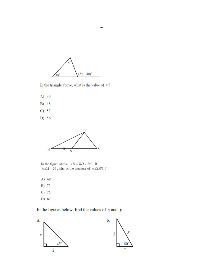 Geometry Q4 Practice Exercise 2 | PDF