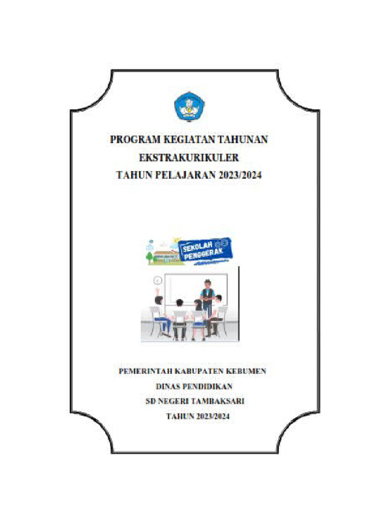 Program Kegiatan Ekstra Pramuka (Edit) | PDF