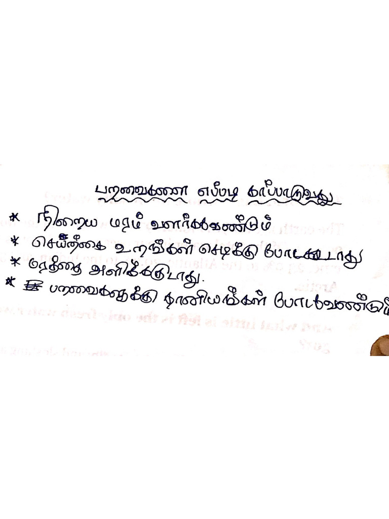 Tamil Activity | PDF