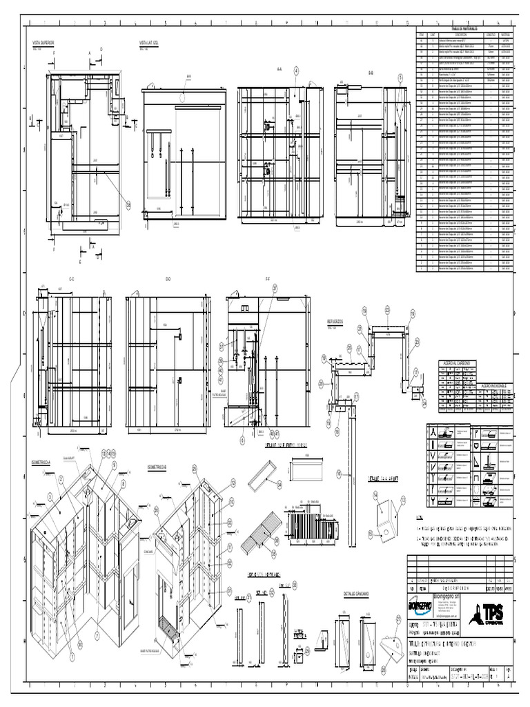 S121-BIO-PL-T-008-A (ESTRUCTURA E INTERNOS DIGESTOR) e | PDF