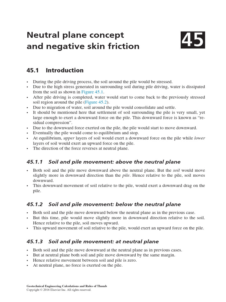 Neutral Plane Concept and Negative Skin Friction | PDF | Deep ...