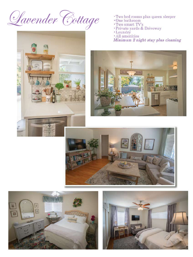 Lavender Cottage Brochure | PDF
