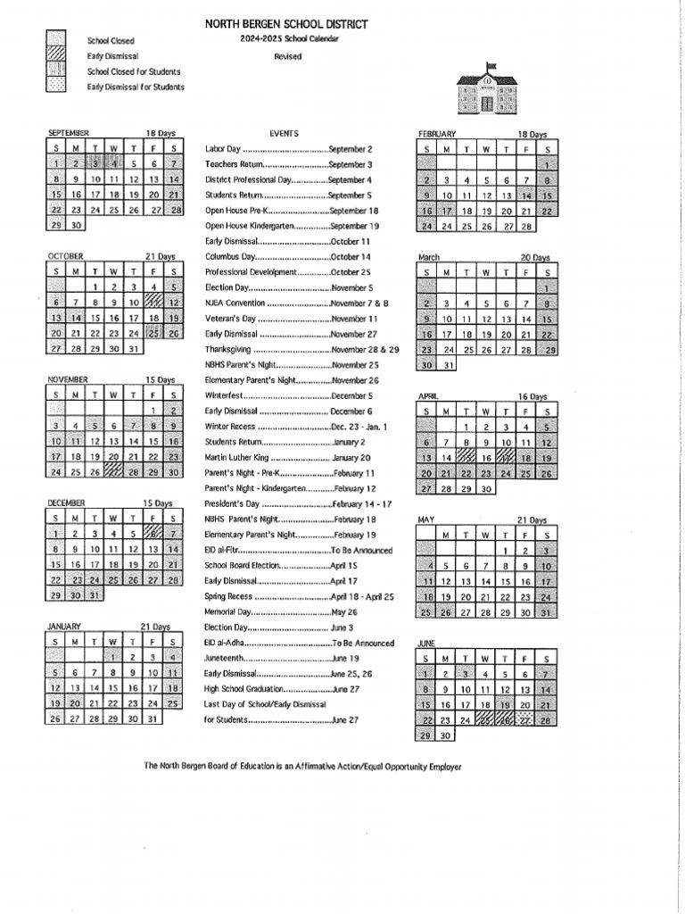 2024 2025SchoolCalendar Revised | PDF