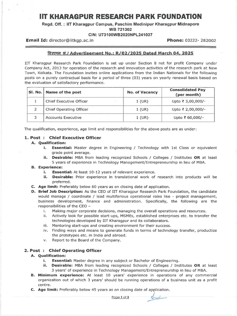 R - 02 - 2025 - Final Advt | PDF