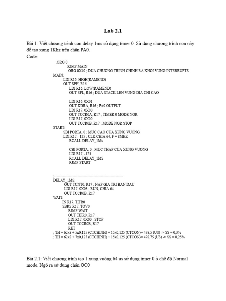 Prelab2 Nhom1 BaoCao | PDF