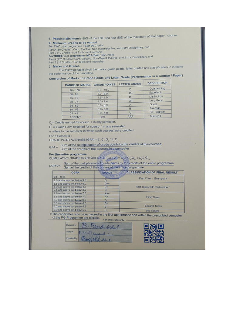 Cgpa Conversion | PDF