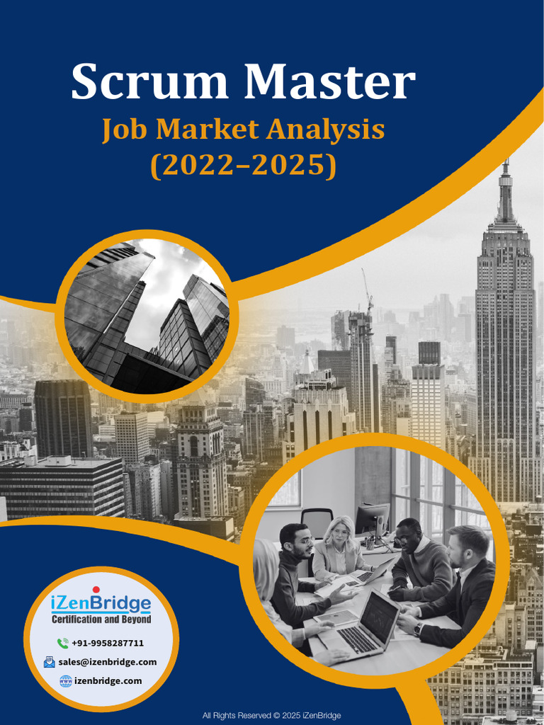 Scrum Master Job Market Analysis 2022-2025 | PDF | Scrum (Software ...
