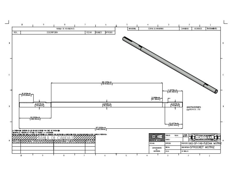 VAS-VSR-149-FLECHA MOTRIZ-MAQUINADO-Layout1 | PDF