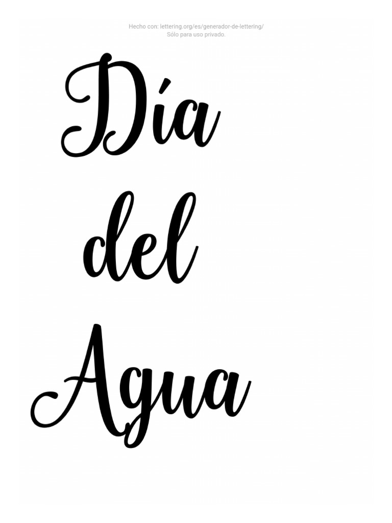 Generador de Lettering y Caligrafía | PDF