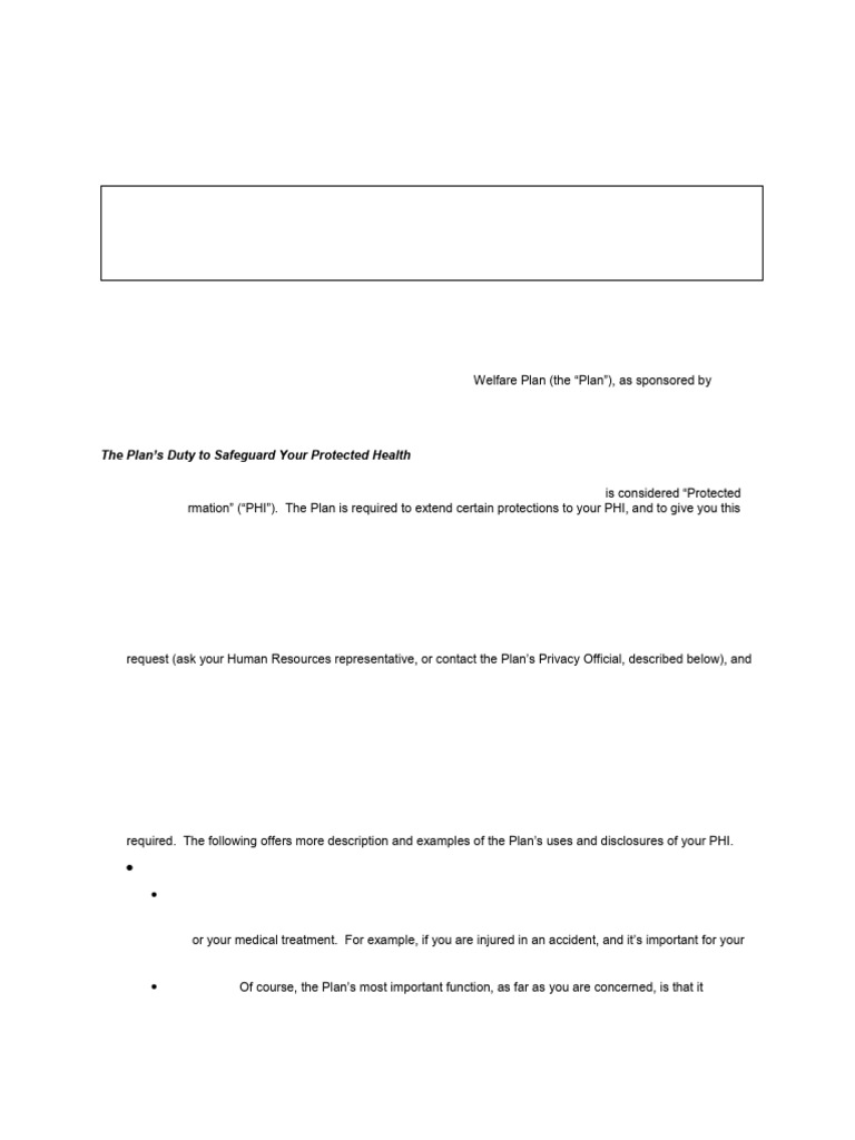 17. HIPAA Privacy Notice and Acknowledgement | PDF | Health Insurance ...