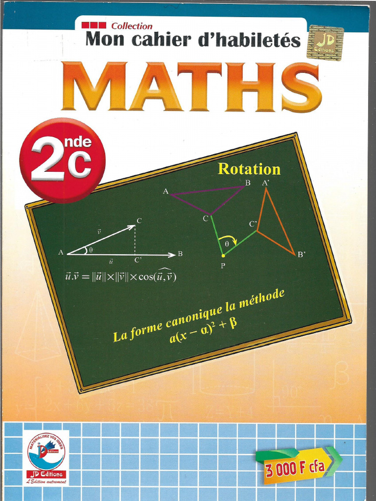 Mon Cahier D'habiletés Maths 2ndec | PDF