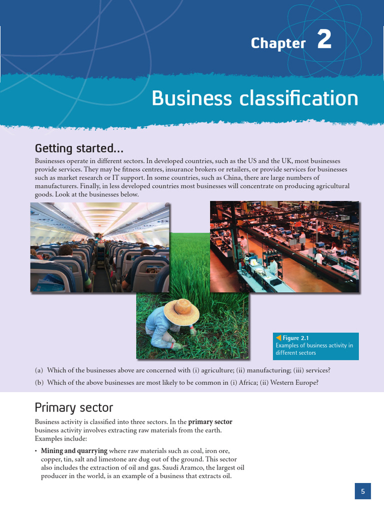 Understanding Business Activity Sectors | PDF | Economies