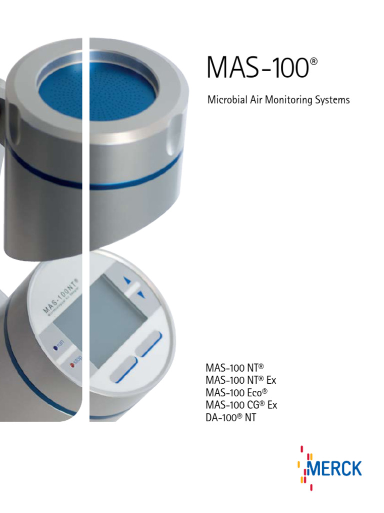 MAS-100 Microbial Air Samplers Overview | PDF | Gases | Flow Measurement