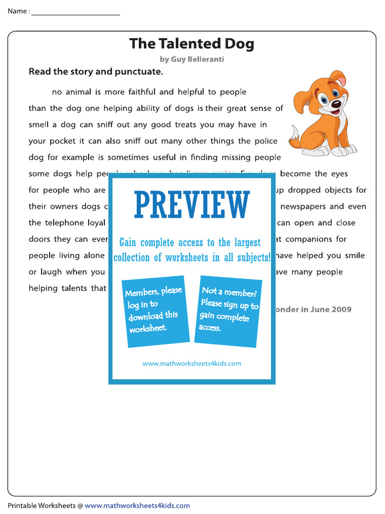Punctuation Marks | PDF