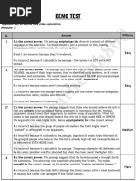 Sat Practice Test 7 Answers Digital | PDF | Creep (Deformation ...