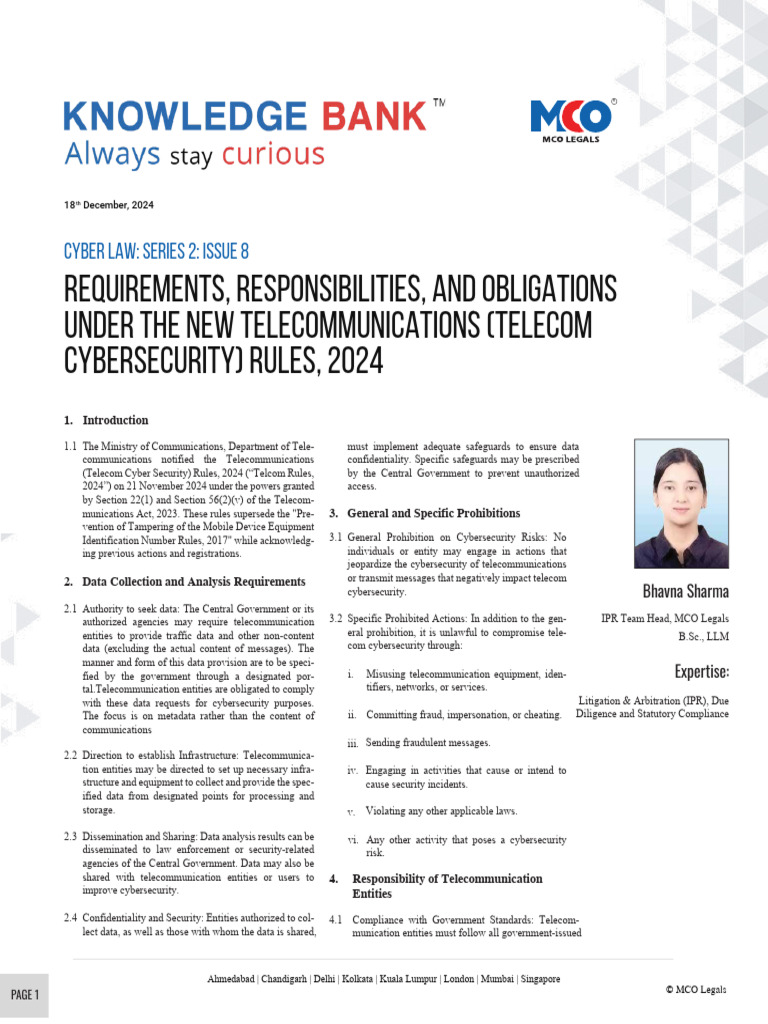 Cyber Law - Series 2 - Issue 8 | PDF | Computer Security | Security