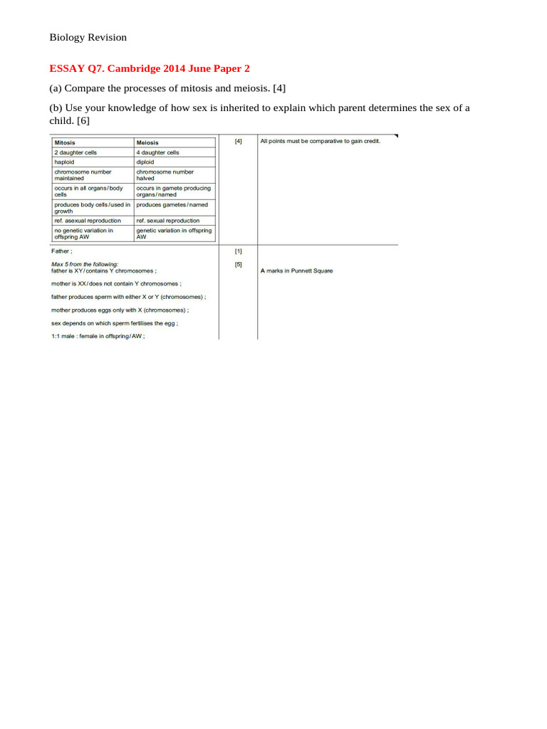 Compiled Biology Essay - 15-5 Heredity | PDF