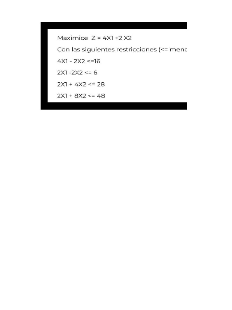 Método Simplex | PDF | Algoritmos | Optimización Matemática