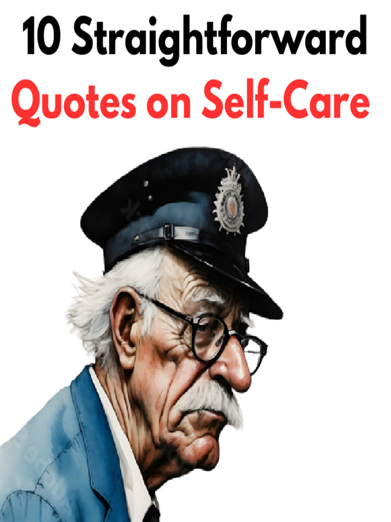 10 Straightforward Quotes On Self-Care | PDF