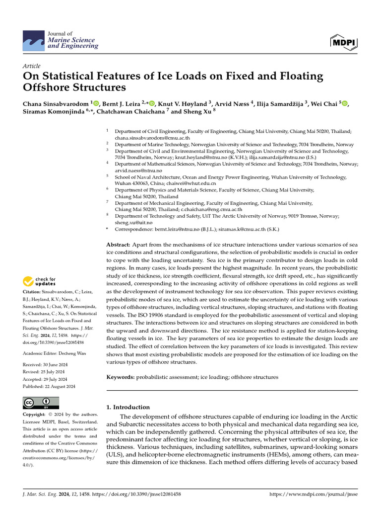 Article | PDF | Ice | Sea Ice