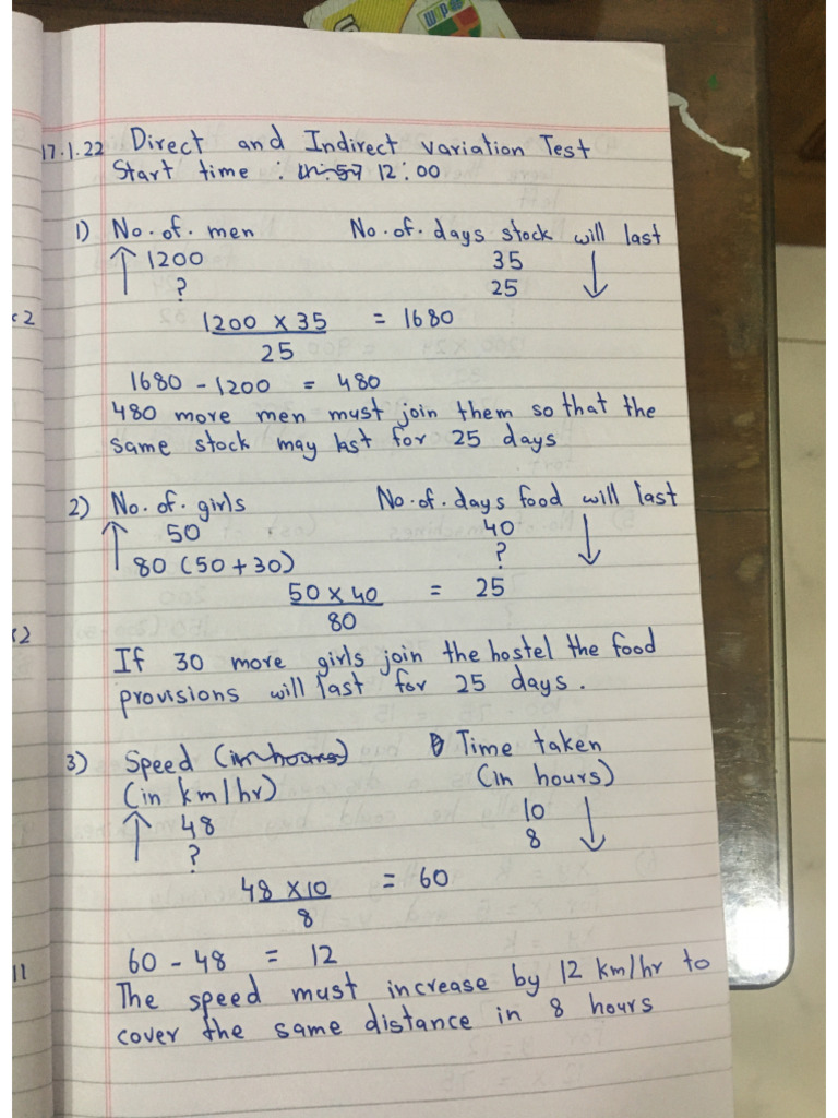 Direct and Indirect Test Answer PDF | PDF