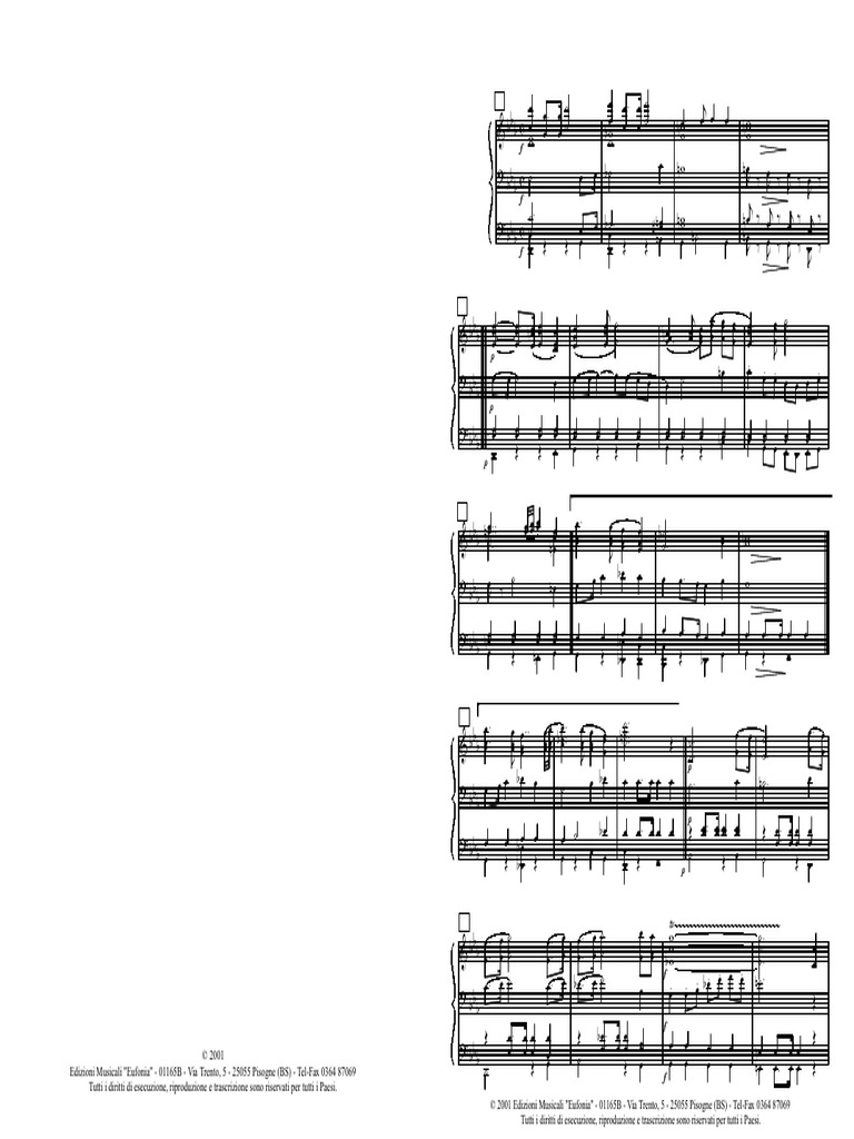 A Nuova Vita Cond. Score | PDF