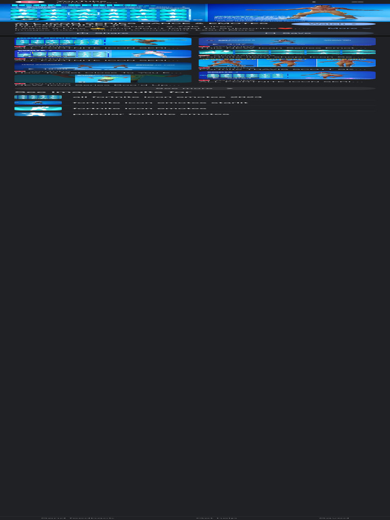 All Fortnite Icon Series Emotes 2022 - Google Search | PDF