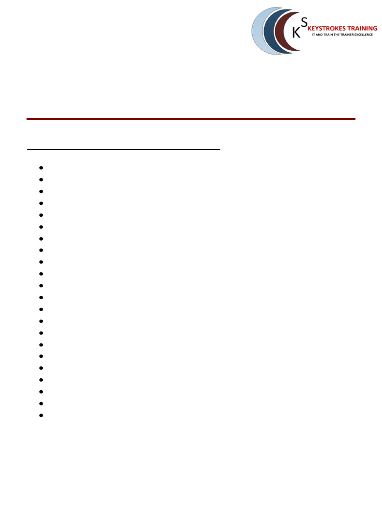 Microsoft Word Course Outlines | PDF