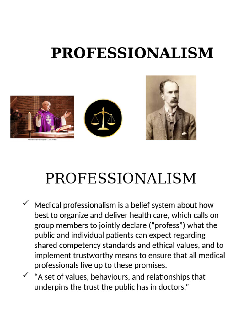 Professionalism REVISED | PDF | Teachers | Profession