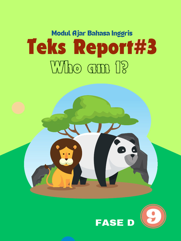 Modul Ajar - Modul Ajar Teks Report | PDF