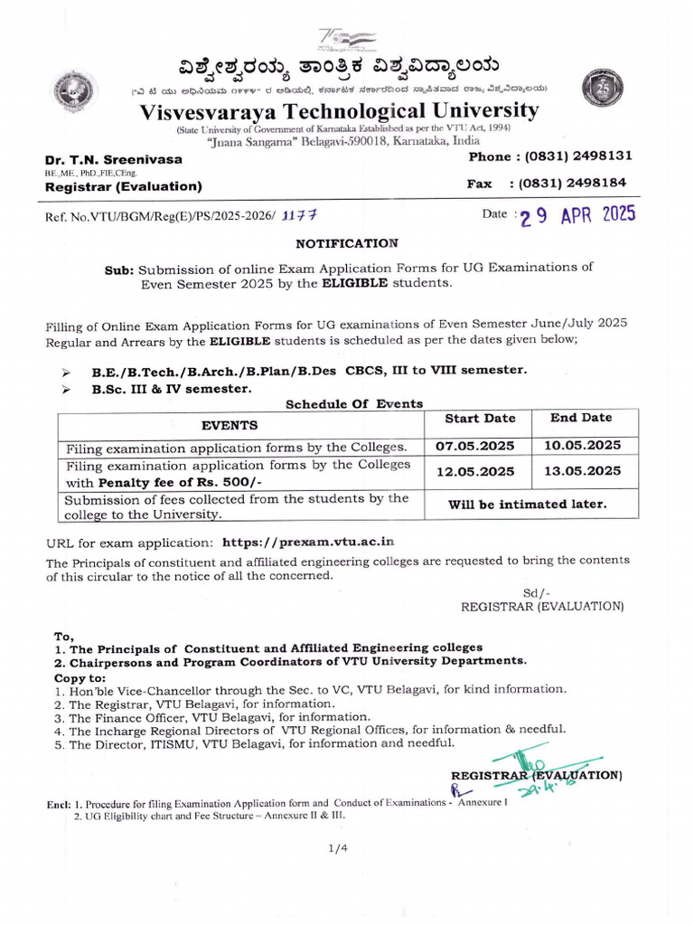 UG Exam Appl. | PDF