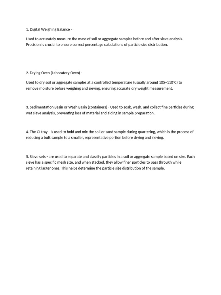 Apparatus Used | PDF