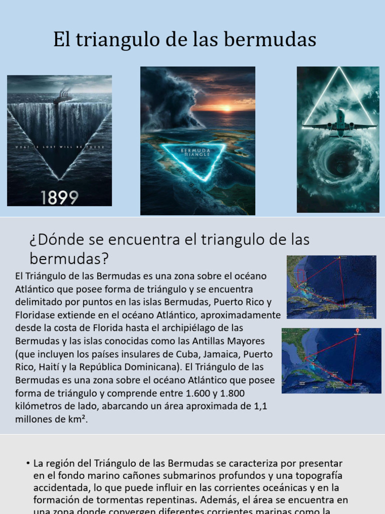 El Triangulo de Las Bermudas | PDF | islas Bermudas | Ciclones tropicales