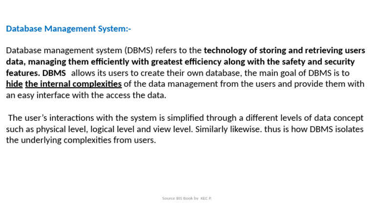 Overview of Database Management Systems | PDF