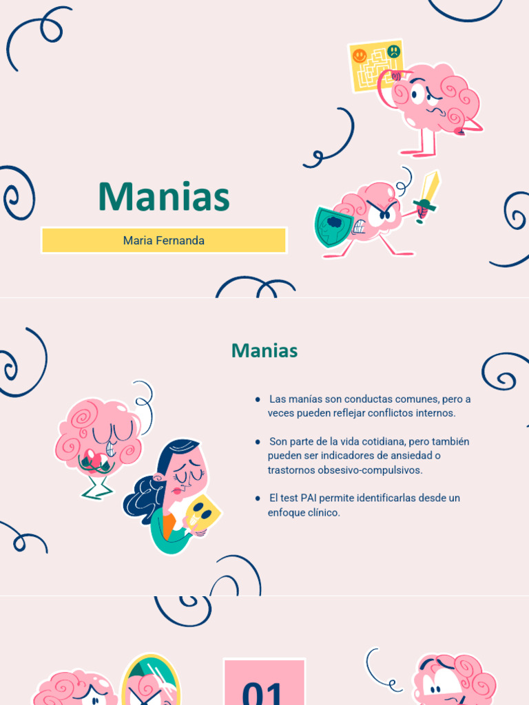 Mania PP | PDF | Desorden obsesivo compulsivo | Ansiedad