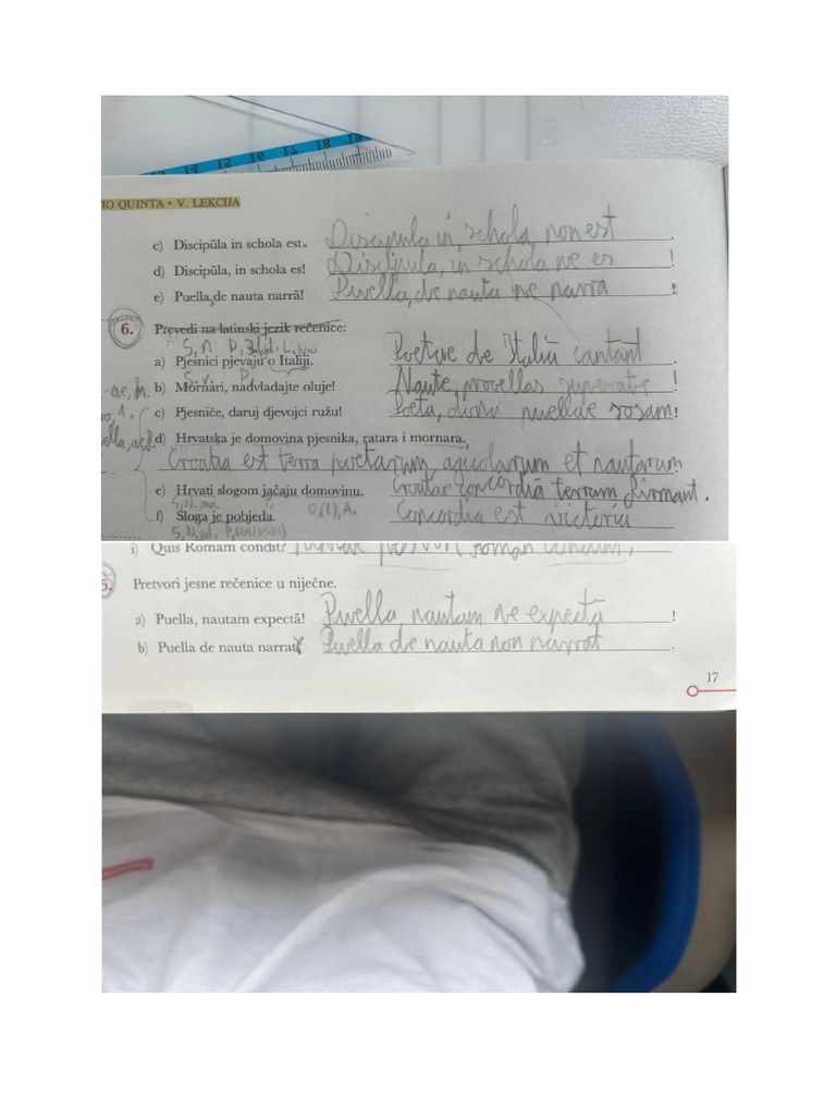 LATINSKI PRIMJER Zadastaka | PDF