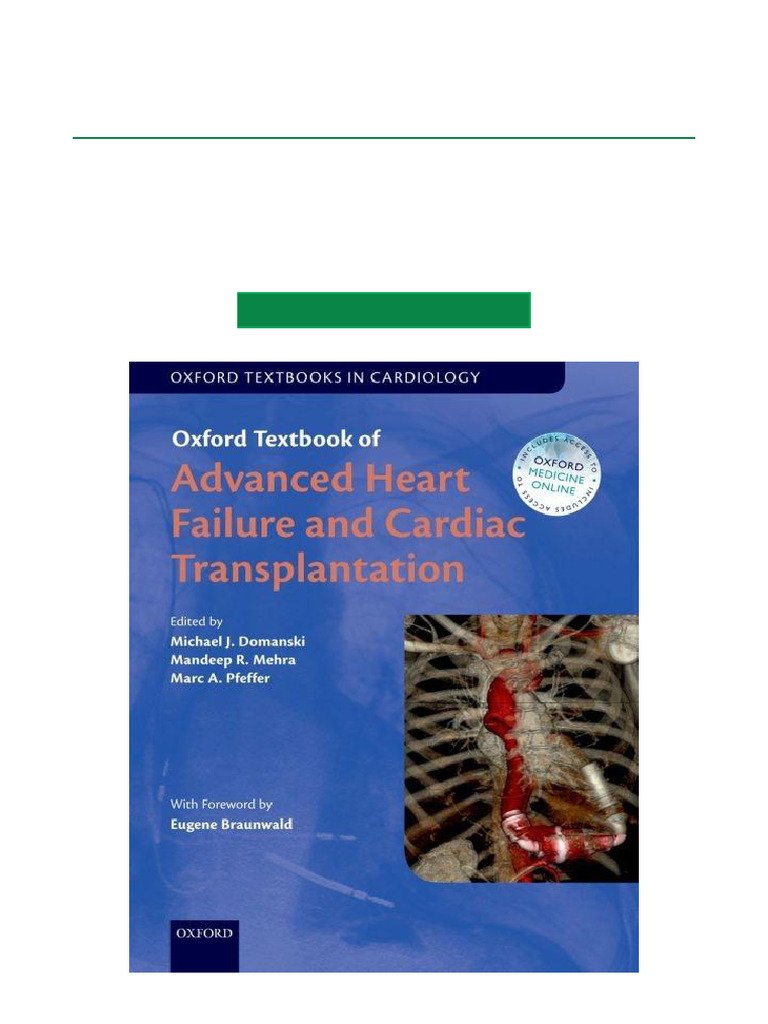Oxford Textbook of Advanced Heart Failure and Cardiac Transplantation ...