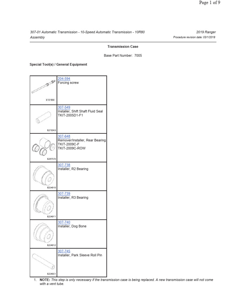 Ford 10r80 Automatic Transmission 2 | PDF