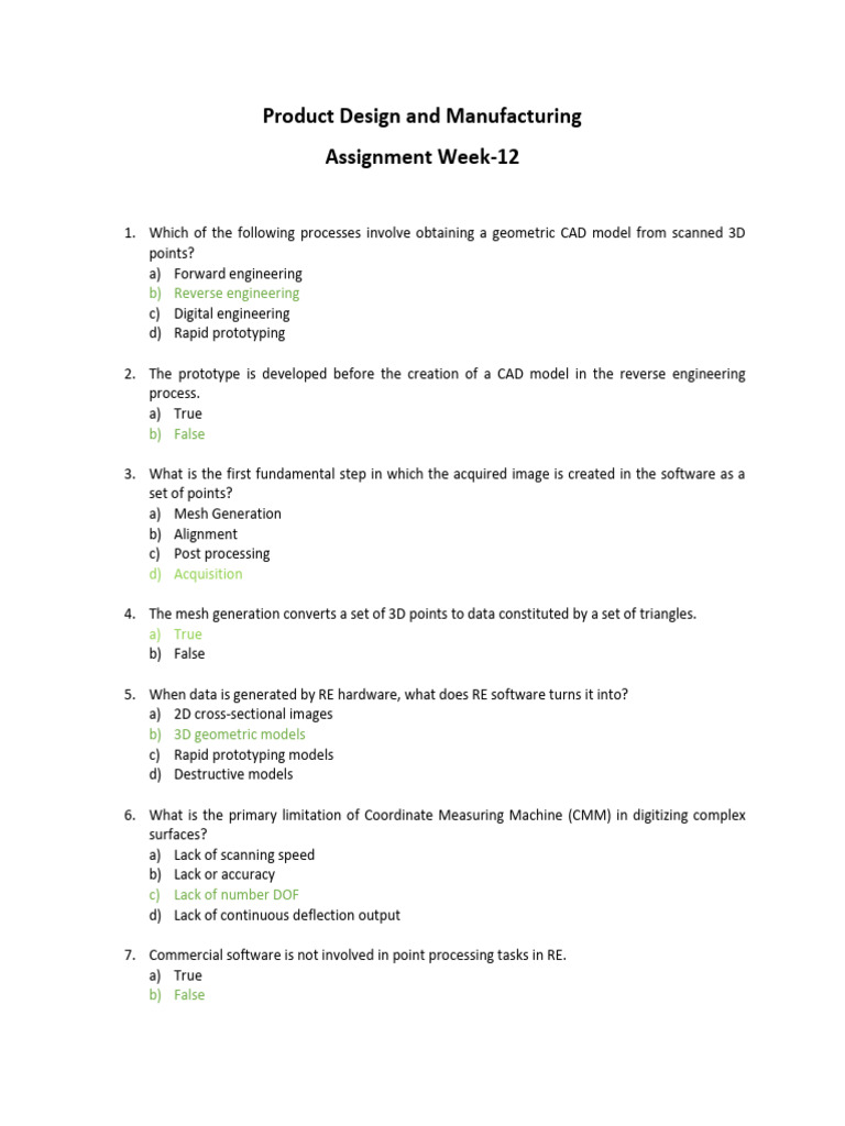 PDM Week 12 Solution | PDF