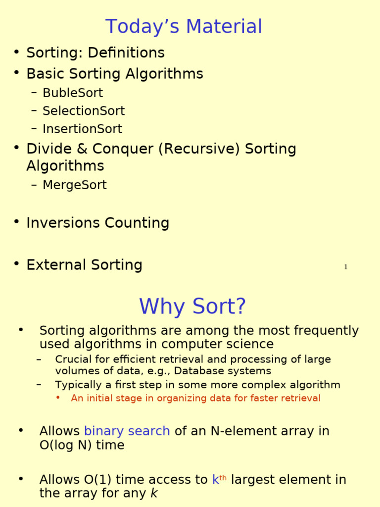 04 MergeSort Inversions | PDF | Computing | Algorithms And Data Structures