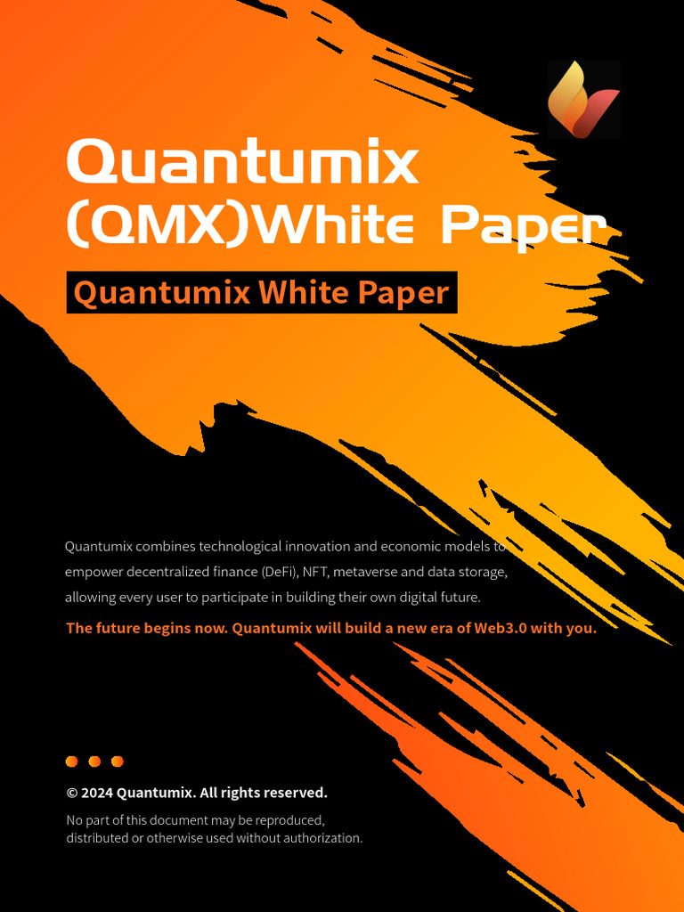 Quantumix White Paper | PDF | Cryptocurrency | Regulatory Compliance