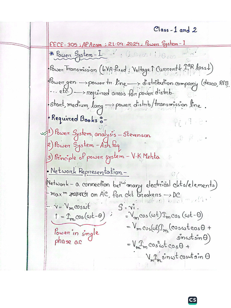 Azam&Monir Sir EECE-305 Lecs Upto 4th Week | PDF