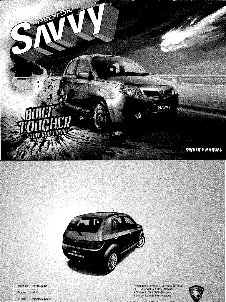 Savvy Owner's Manual Book | PDF