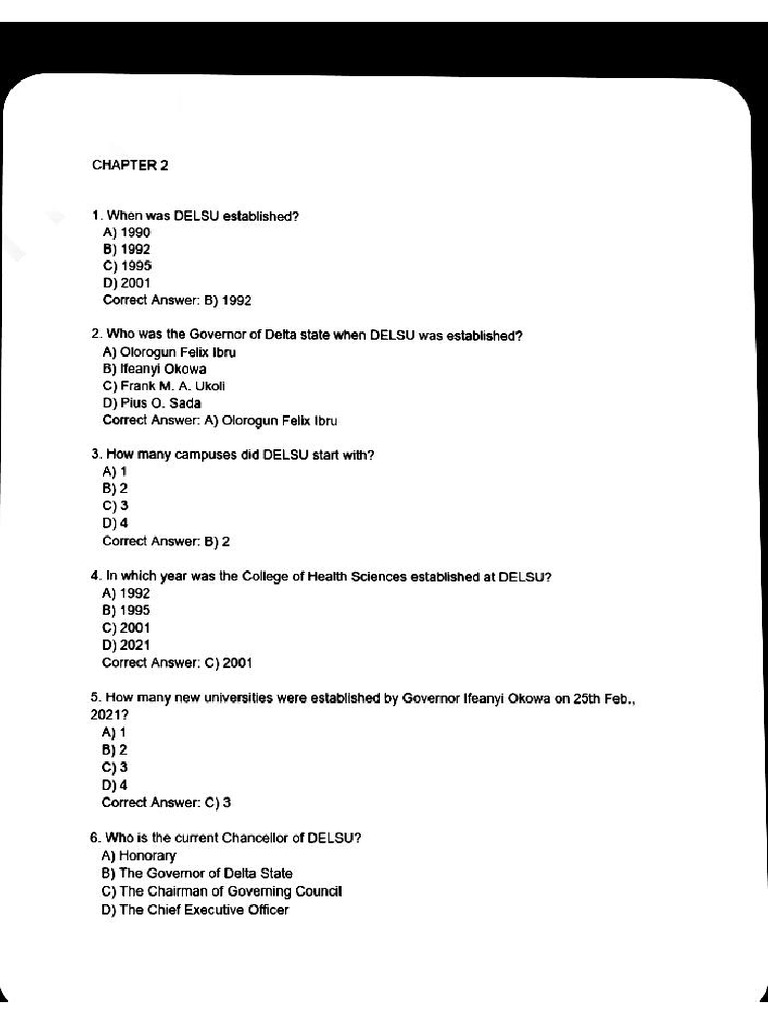 GST 103 Questions and Answers Compiled by Doc Walker | PDF