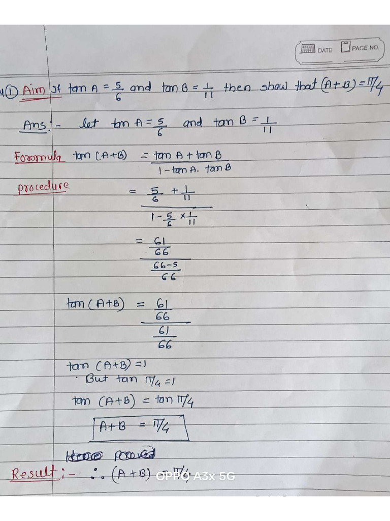 Maths Practical Solutions | PDF