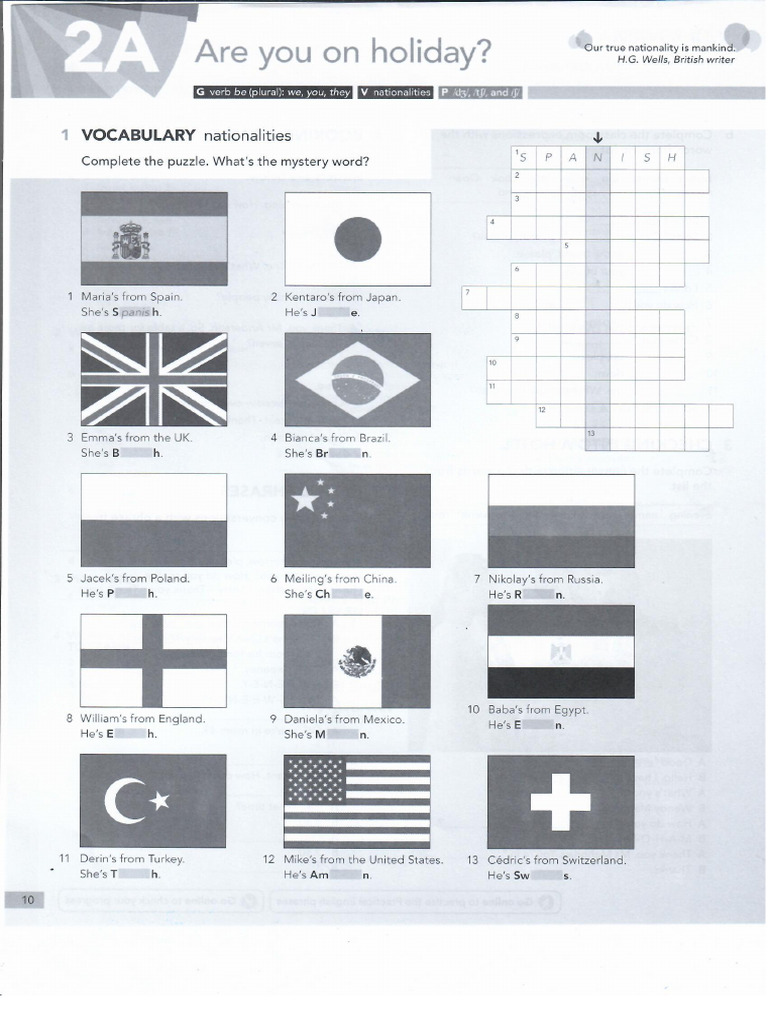 English File Beginner 2A | PDF