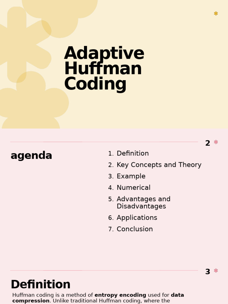 Adaptive Huffman Coding 1 | PDF | Code | Computer Science