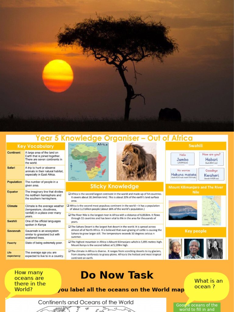 Africa Fact File | PDF
